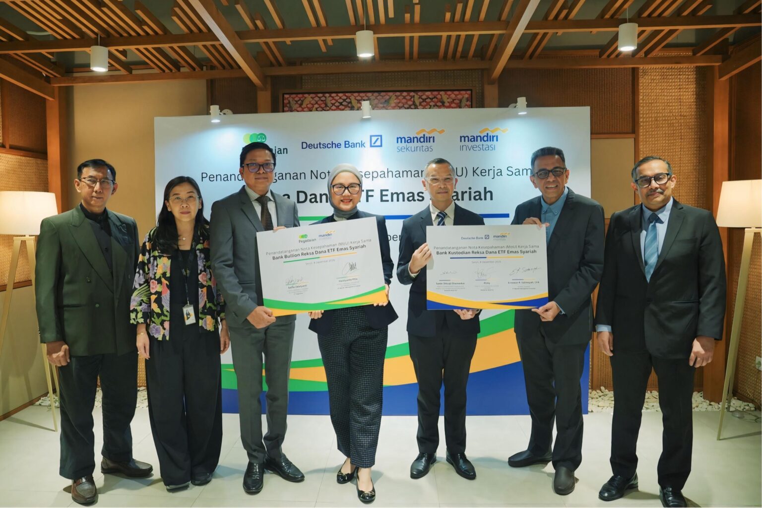 Mandiri Investasi, BSI, Mandiri Sekuritas, Pegadaian dan Deutsche Bank ...